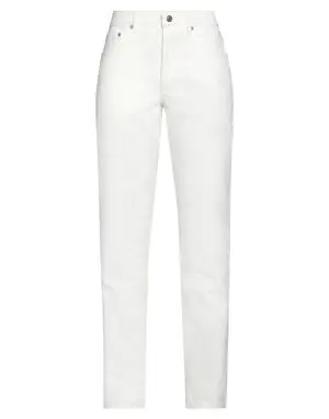 NA-KD Twill Pants - Ivory