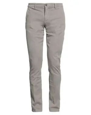 BROOKSFIELD Cotton-elastane Tapered Leg Pants - Beige