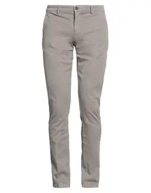 BROOKSFIELD Cotton-elastane Tapered Leg Pants - Beige