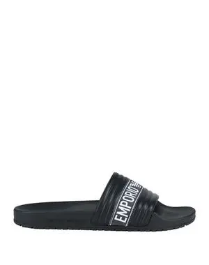 Emporio Armani Pvc And Polyurethane Slides