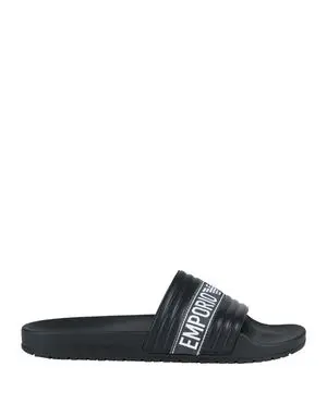 Emporio Armani Pvc And Polyurethane Slides