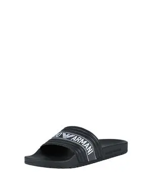 Emporio Armani Pvc And Polyurethane Slides