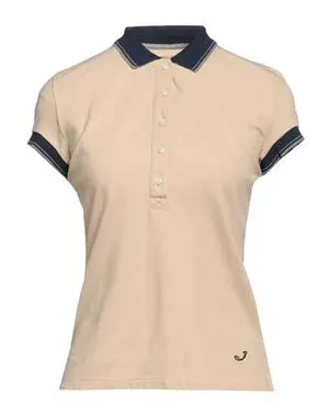 JACOB COHЁN Polo Shirt In Piqué Beige