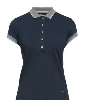 JACOB COHЁN Polo Shirt In Piqu - Navy Blue