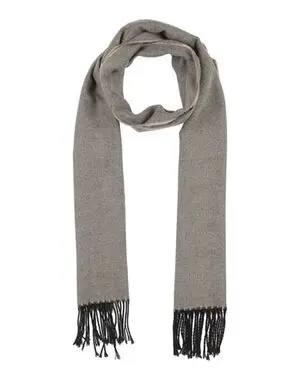 HAMAKI-HO Man Scarf Dark Brown Size - Polyester, Viscose Sand
