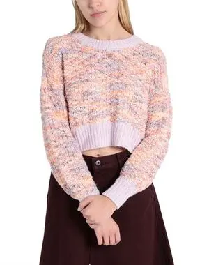 Only Multicolor Knit Sweater - Purple