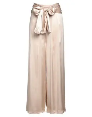 Relish Flared Cut Trousers - Beige