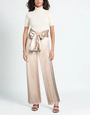 Relish Flared Cut Trousers - Beige
