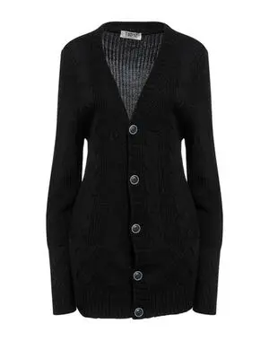 TSD12 Knitted Cardigan - Black