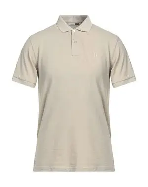DOOA Man Polo Shirt Light Grey Size S Cotton Beige