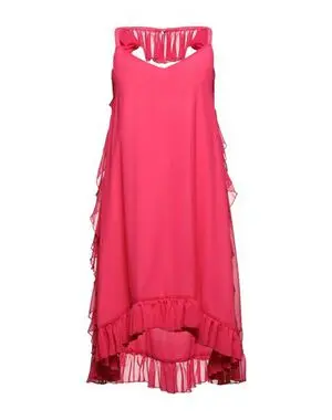 JIJIL Mini Asymmetric Sleeveless Dress