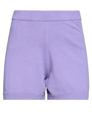 VICOLO Knit Lightweight Knit Shorts - Lilac