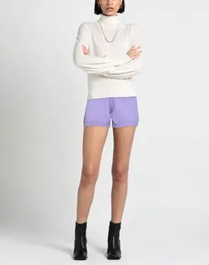 VICOLO Knit Lightweight Knit Shorts - Lilac