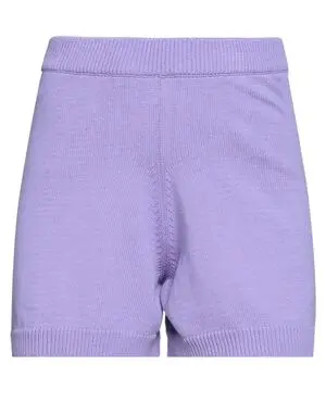 VICOLO Knit Lightweight Knit Shorts - Lilac