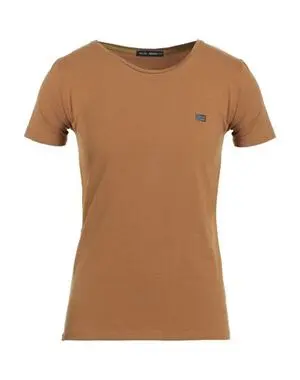 YES ZEE BY ESSENZA Man T-shirt Ivory Size Xl Cotton, Elastane Beige