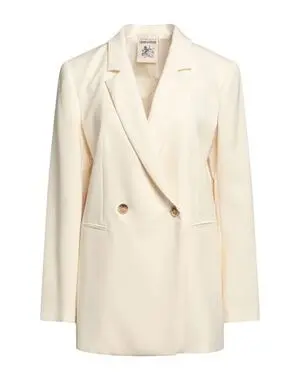 SEMICOUTURE Blazer In Triacetate And Polyester - White