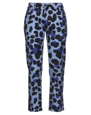 SEMICOUTURE Leopard-print Tapered Jeans