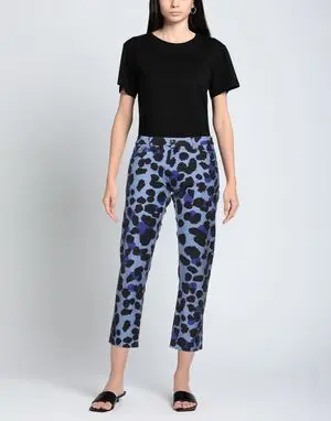 SEMICOUTURE Leopard-print Tapered Jeans