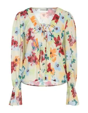 HAVEONE Floral-print Bohemian Blouse