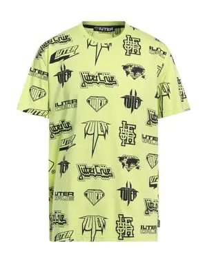 IUTER T-shirt Lime Size Cotton