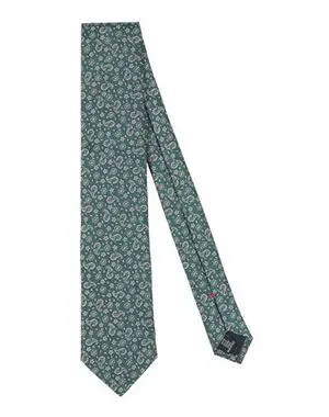FIORIO Paisley-print Neck Tie - Green