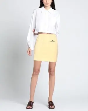 CHIARA FERRAGNI Mini Skirt - Yellow