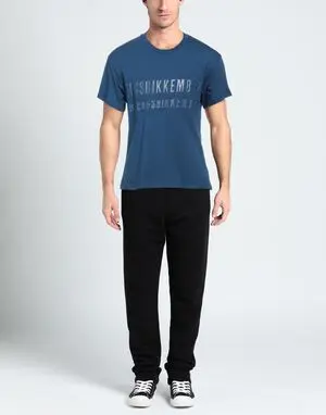 BIKKEMBERGS T-shirt Size Cotton, Elastane