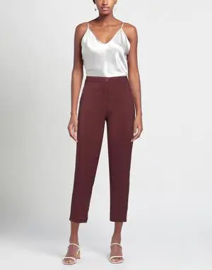 SOUVENIR Viscose-linen Tapered Trousers