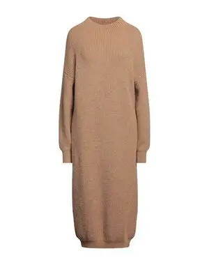 VICOLO Midi Dress - Beige
