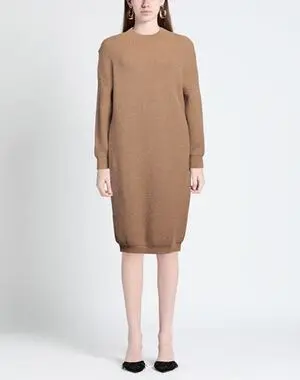 VICOLO Midi Dress - Beige