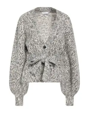 GANNI Alpaca And Mohair-blend Cardigan