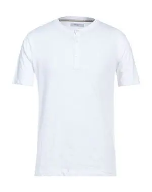 HAMAKI-HO Man T-shirt Khaki Size S Cotton White
