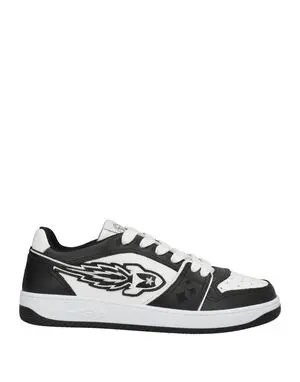 ENTERPRISE JAPAN Leather Sneakers - Black