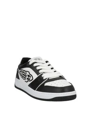 ENTERPRISE JAPAN Leather Sneakers - Black