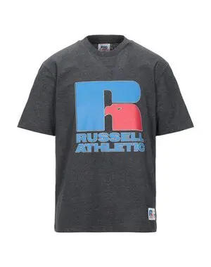 RUSSELL ATHLETIC T-shirt Size Cotton, Polyester - Grey