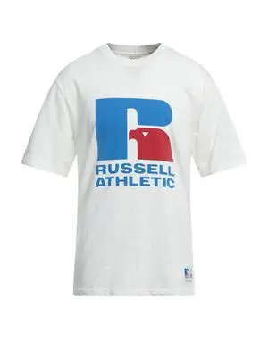RUSSELL ATHLETIC T-shirt Size Cotton, Polyester - Off White
