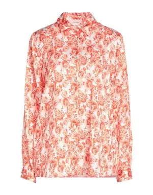 VICOLO Floral Print Twill Shirt