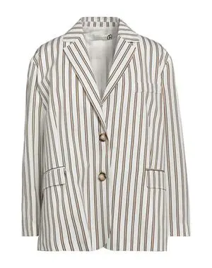 HAVEONE Striped Blazer