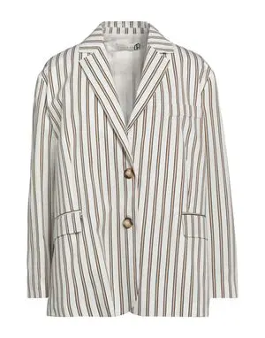 HAVEONE Striped Blazer