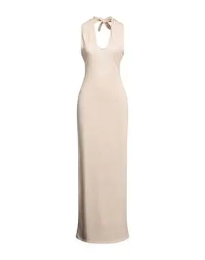 NA-KD Bodycon Maxi Dress - Beige