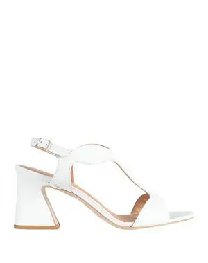 BRUNO PREMI Sheepskin Sandals - White