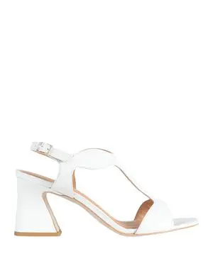 BRUNO PREMI Sheepskin Sandals - White
