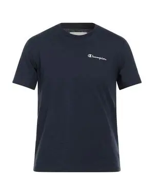 Champion T-shirt Size Organic Cotton - Blue