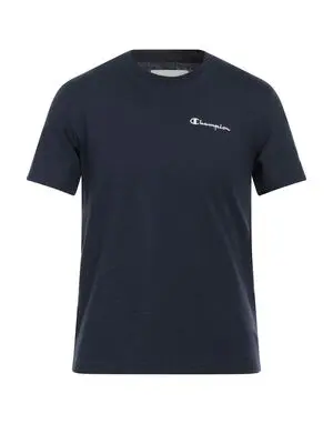 Champion T-shirt Size Organic Cotton - Blue