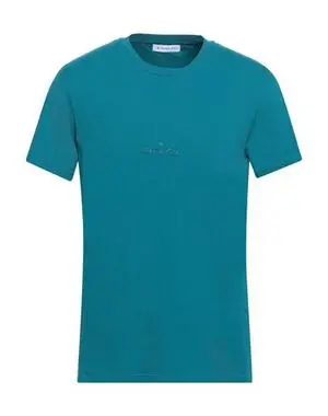 MANUEL RITZ T-shirt Deep Teal Size Cotton - Green