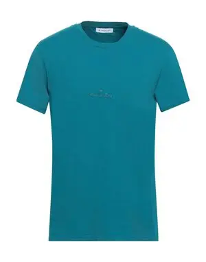 MANUEL RITZ T-shirt Deep Teal Size Cotton - Green