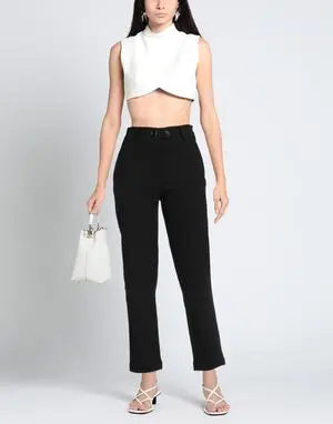 BRAND UNIQUE Straight Leg Pants - Black