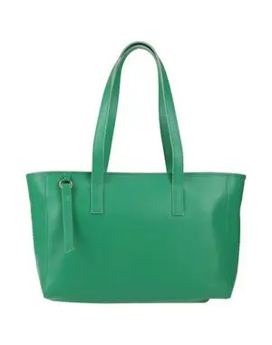 CORSIA Calfskin Leather Shoulder Bag Green