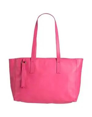 CORSIA Calfskin Leather Shoulder Bag Pink