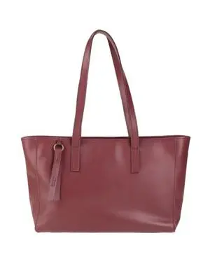 CORSIA Calfskin Leather Shoulder Bag - Red
